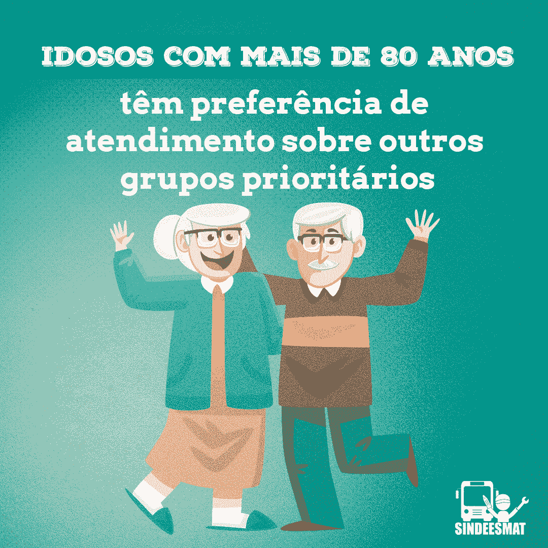 Idosos com mais de 80 anos têm preferência de atendimento sobre outros ... Idosos com mais de 80 anos têm preferência de atendimento sobre outros ...